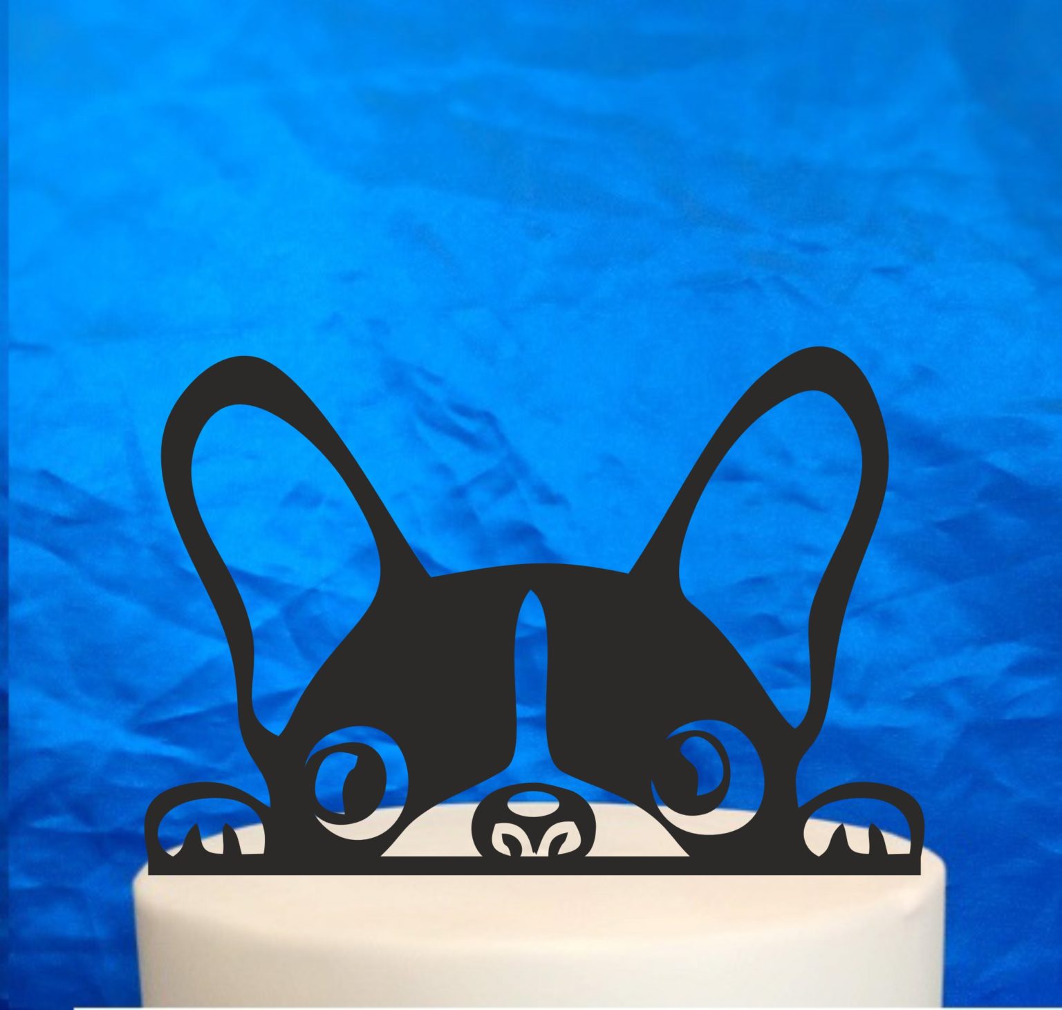 Frenchie Cake Topper | Acrylic Frenchie Dog Topper